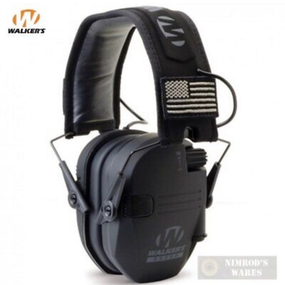 Other | New Walkers Razor Slim Ear Muffs Patriot 2x Flag Patches ...